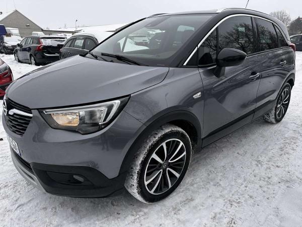 Pelēks Opel Crossland X 2017 Tauragė, ar dzinēja tilpumu 1.20 L un nobraukumu 75 tūkst. km par 8000 €, foto 1 vietnē AUTOMOTO.COM.LV