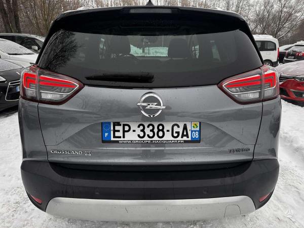 Grey Opel Crossland X 2017 in Taurage, with an engine capacity of 1.20 L and mileage of 75 thousand km for 8000 €, photo 9 on AUTOMOTO.COM.LV