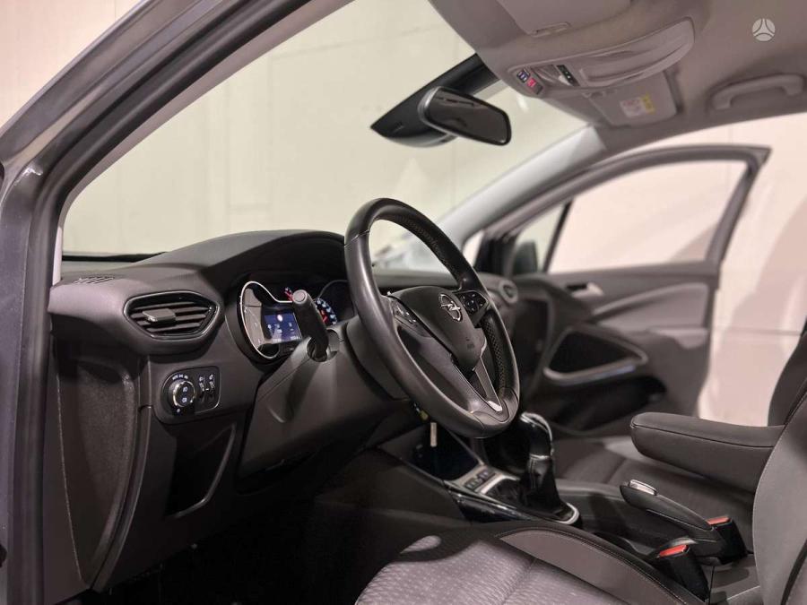 Pelēks Opel Crossland X 2017 Klaipėda, ar dzinēja tilpumu 1.56 L un nobraukumu 133 tūkst. km par 9750 €, foto 7 vietnē AUTOMOTO.COM.LV