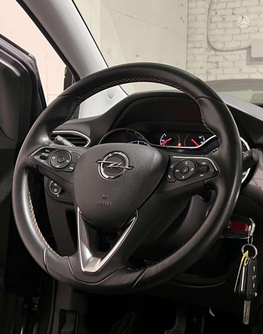Pelēks Opel Crossland X 2017 Klaipėda, ar dzinēja tilpumu 1.56 L un nobraukumu 133 tūkst. km par 9750 €, foto 11 vietnē AUTOMOTO.COM.LV
