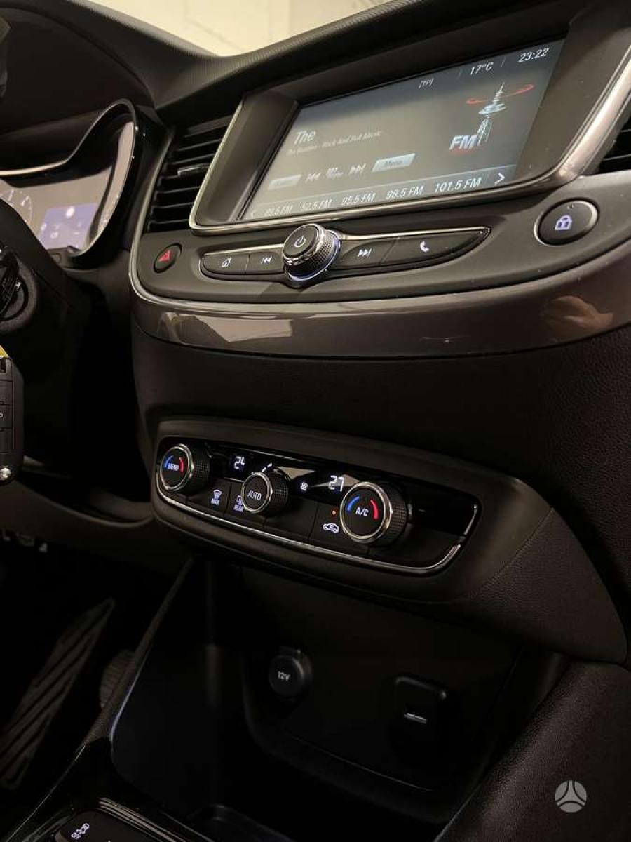 Pelēks Opel Crossland X 2017 Klaipėda, ar dzinēja tilpumu 1.56 L un nobraukumu 133 tūkst. km par 9750 €, foto 13 vietnē AUTOMOTO.COM.LV