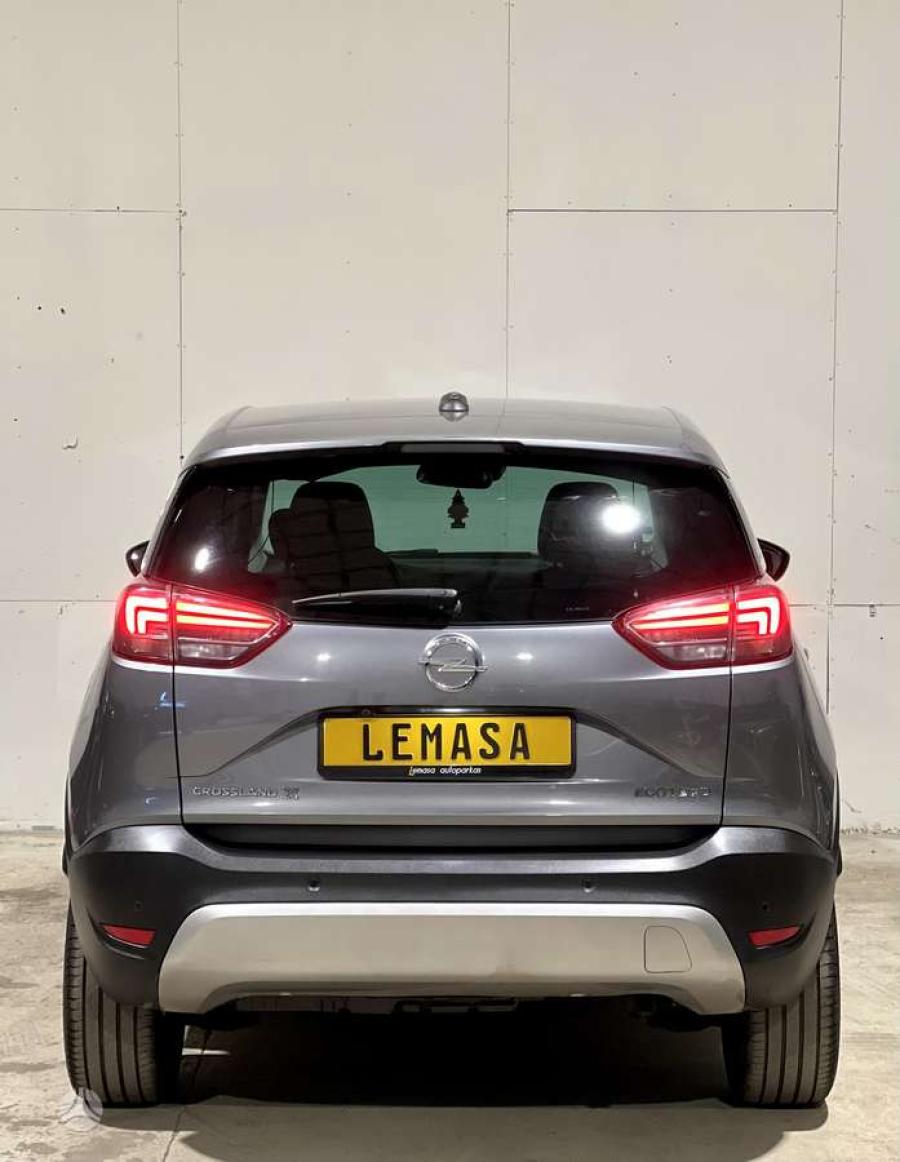 Pelēks Opel Crossland X 2017 Klaipėda, ar dzinēja tilpumu 1.56 L un nobraukumu 133 tūkst. km par 9750 €, foto 25 vietnē AUTOMOTO.COM.LV