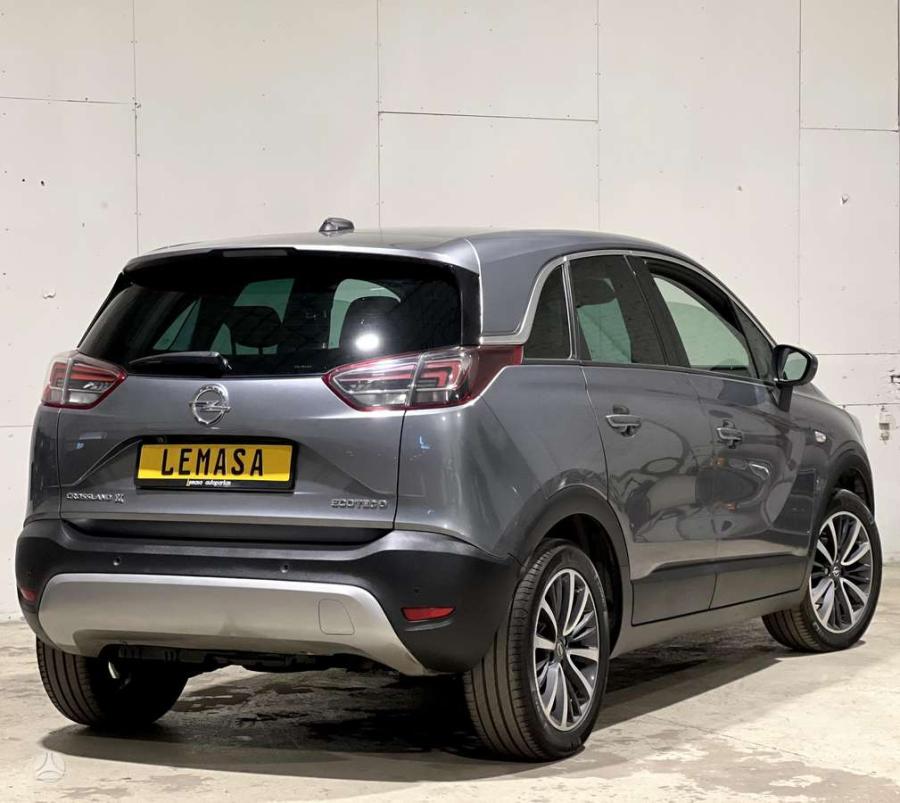 Pelēks Opel Crossland X 2017 Klaipėda, ar dzinēja tilpumu 1.56 L un nobraukumu 133 tūkst. km par 9750 €, foto 35 vietnē AUTOMOTO.COM.LV