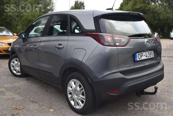 Pelēks Opel Crossland X 2017 Kuldīga, ar dzinēja tilpumu 1.20 L un nobraukumu 0 tūkst. km par 9690 €, foto 4 vietnē AUTOMOTO.COM.LV
