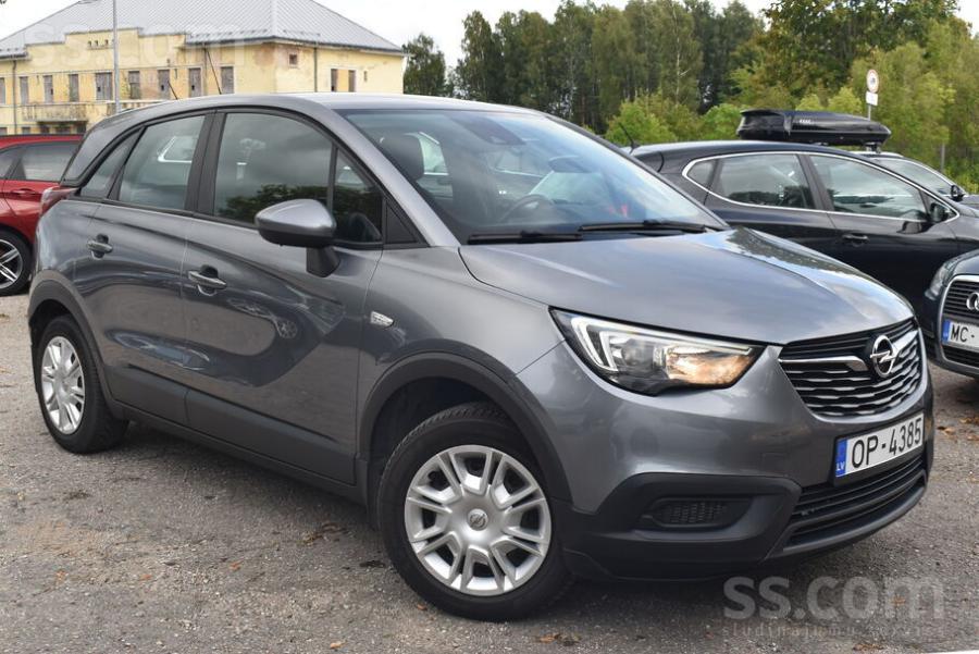 Grey Opel Crossland X 2017 in Kuldiga, with an engine capacity of 1.20 L and mileage of 0 thousand km for 9690 €, photo 5 on AUTOMOTO.COM.LV