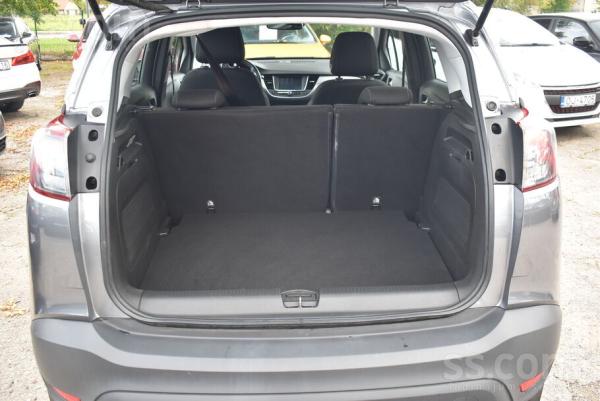 Pelēks Opel Crossland X 2017 Kuldīga, ar dzinēja tilpumu 1.20 L un nobraukumu 0 tūkst. km par 9690 €, foto 6 vietnē AUTOMOTO.COM.LV