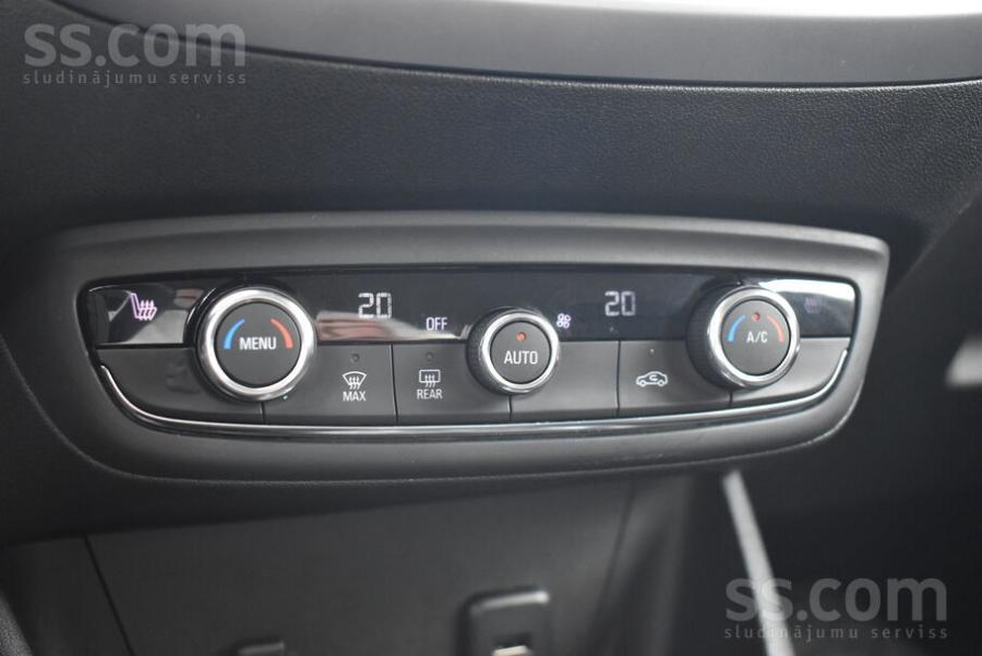 Grey Opel Crossland X 2017 in Kuldiga, with an engine capacity of 1.20 L and mileage of 0 thousand km for 9690 €, photo 13 on AUTOMOTO.COM.LV