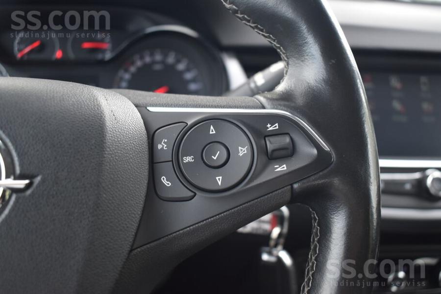 Grey Opel Crossland X 2017 in Kuldiga, with an engine capacity of 1.20 L and mileage of 0 thousand km for 9690 €, photo 17 on AUTOMOTO.COM.LV