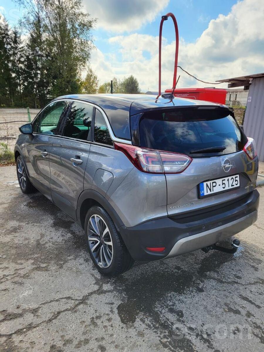 Pelēks Opel Crossland X 2018 Rīga, ar dzinēja tilpumu 1.50 L un nobraukumu 90 tūkst. km par 9700 €, foto 1 vietnē AUTOMOTO.COM.LV