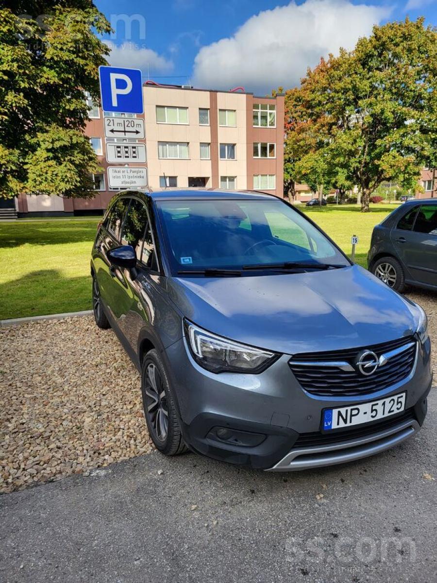 Pelēks Opel Crossland X 2018 Rīga, ar dzinēja tilpumu 1.50 L un nobraukumu 90 tūkst. km par 9700 €, foto 4 vietnē AUTOMOTO.COM.LV