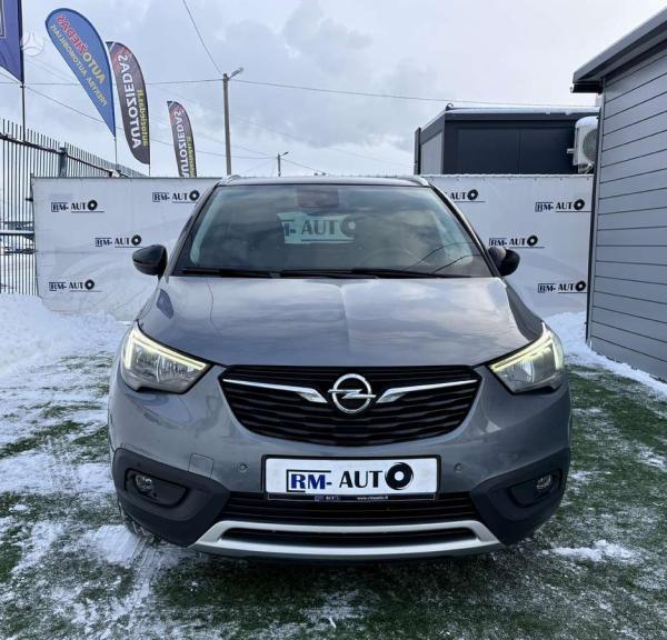 Grey Opel Crossland X 2018 in Panevezys, with an engine capacity of 1.20 L and mileage of 146 thousand km for 8300 €, photo 3 on AUTOMOTO.COM.LV