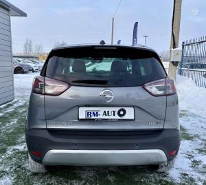 Grey Opel Crossland X 2018 in Panevezys, with an engine capacity of 1.20 L and mileage of 146 thousand km for 8300 €, photo 8 on AUTOMOTO.COM.LV