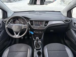 Grey Opel Crossland X 2018 in Panevezys, with an engine capacity of 1.20 L and mileage of 146 thousand km for 8300 €, photo 13 on AUTOMOTO.COM.LV