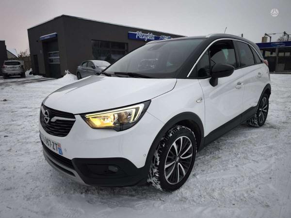 Grey Opel Crossland X 2018 in Taurage, with an engine capacity of 1.20 L and mileage of 117 thousand km for 7800 €, photo 1 on AUTOMOTO.COM.LV