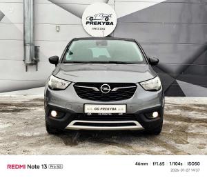 Grey Opel Crossland X 2018 in Kaunas, with an engine capacity of 1.20 L and mileage of 95 thousand km for 9950 €, photo 3 on AUTOMOTO.COM.LV