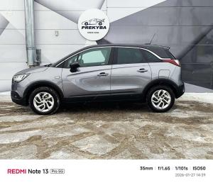Grey Opel Crossland X 2018 in Kaunas, with an engine capacity of 1.20 L and mileage of 95 thousand km for 9950 €, photo 6 on AUTOMOTO.COM.LV