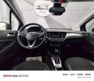 Grey Opel Crossland X 2018 in Kaunas, with an engine capacity of 1.20 L and mileage of 95 thousand km for 9950 €, photo 13 on AUTOMOTO.COM.LV