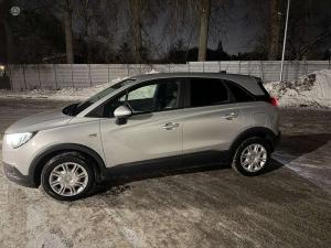 Grey Opel Crossland X 2018 in Kaunas, with an engine capacity of 1.20 L and mileage of 185 thousand km for 5500 €, photo 2 on AUTOMOTO.COM.LV