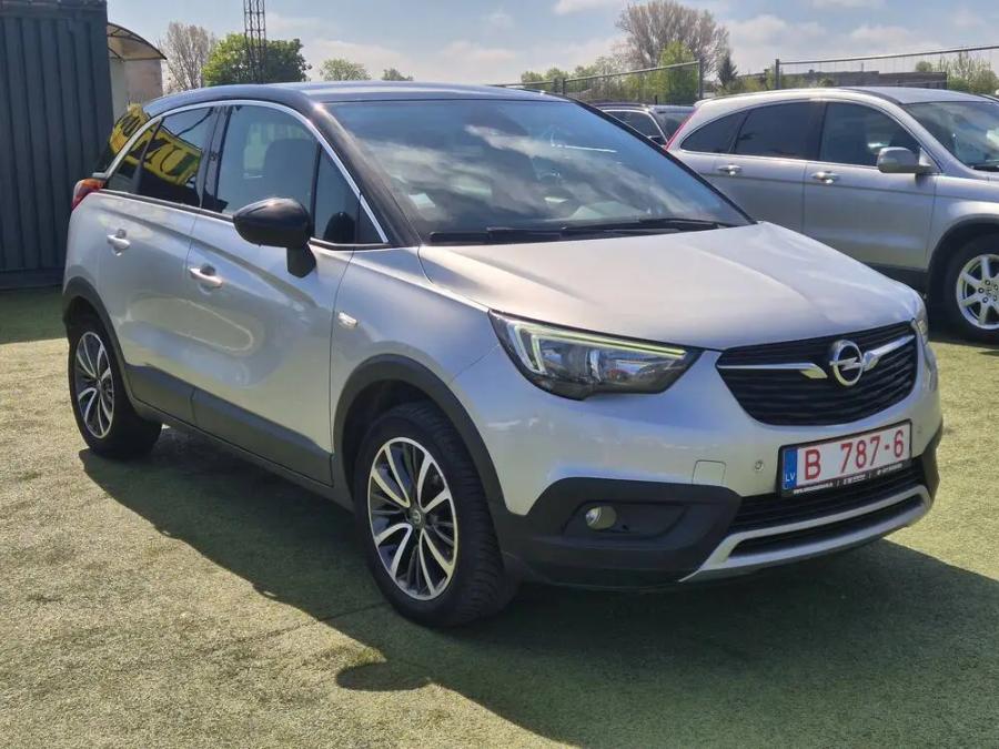 Pelēks Opel Crossland X 2018 Liepāja, ar dzinēja tilpumu 1.20 L un nobraukumu 120 tūkst. km par 9800 €, foto 4 vietnē AUTOMOTO.COM.LV