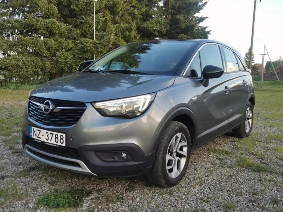 Серый Опель Crossland X 2018 в Кулдига, объемом двигателя 1.60 л и пробегом 199 тыс. км за 9300 €, фото 1 на AUTOMOTO.COM.LV