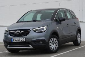 Grey Opel Crossland X 2018 in Riga, with an engine capacity of 1.20 L and mileage of 162 thousand km for 6700 €, photo 5 on AUTOMOTO.COM.LV