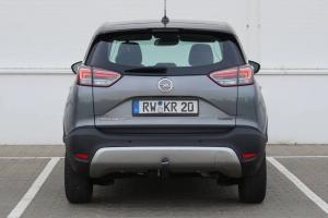 Grey Opel Crossland X 2018 in Riga, with an engine capacity of 1.20 L and mileage of 162 thousand km for 6700 €, photo 10 on AUTOMOTO.COM.LV