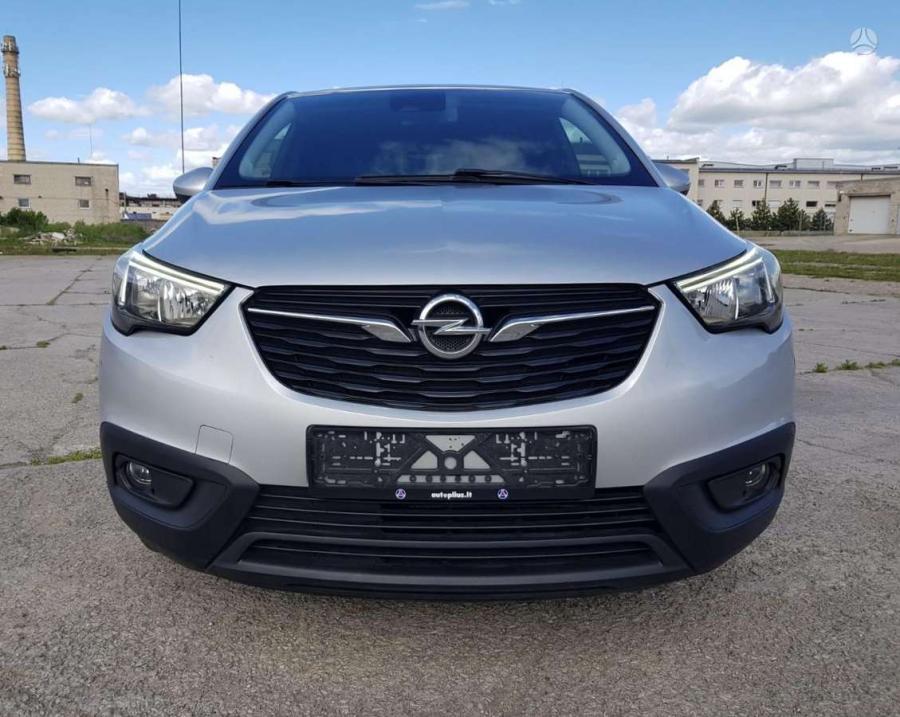 Серый Опель Crossland X 2018 в Шяуляй, объемом двигателя 1.20 л и пробегом 164 тыс. км за 6900 €, фото 3 на AUTOMOTO.COM.LV