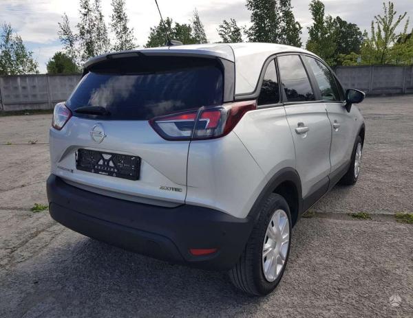 Pelēks Opel Crossland X 2018 Šauļi, ar dzinēja tilpumu 1.20 L un nobraukumu 164 tūkst. km par 6900 €, foto 4 vietnē AUTOMOTO.COM.LV