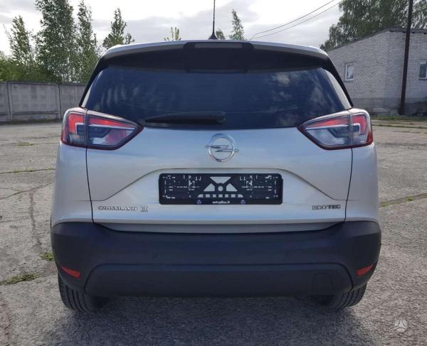 Pelēks Opel Crossland X 2018 Šauļi, ar dzinēja tilpumu 1.20 L un nobraukumu 164 tūkst. km par 6900 €, foto 5 vietnē AUTOMOTO.COM.LV