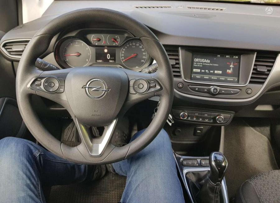 Серый Опель Crossland X 2018 в Шяуляй, объемом двигателя 1.20 л и пробегом 164 тыс. км за 6900 €, фото 14 на AUTOMOTO.COM.LV