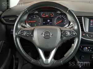 Grey Opel Crossland X 2019 in Riga, with an engine capacity of 1.20 L and mileage of 148 thousand km for 10900 €, photo 17 on AUTOMOTO.COM.LV