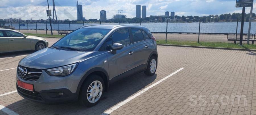 Pelēks Opel Crossland X 2019 Rīga, ar dzinēja tilpumu 1.20 L un nobraukumu 48 tūkst. km par 12950 €, foto 4 vietnē AUTOMOTO.COM.LV
