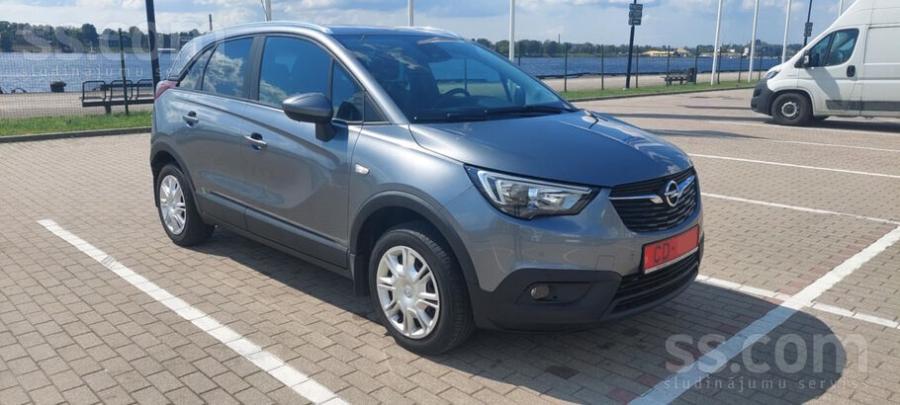 Pelēks Opel Crossland X 2019 Rīga, ar dzinēja tilpumu 1.20 L un nobraukumu 48 tūkst. km par 12950 €, foto 8 vietnē AUTOMOTO.COM.LV