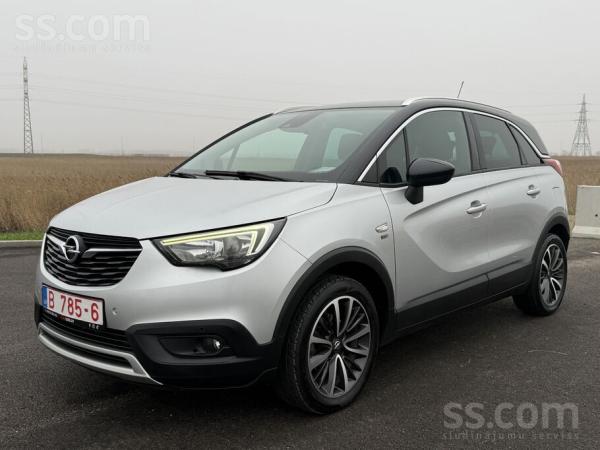 Серый Опель Crossland X 2019 в Лиепая, объемом двигателя 1.20 л и пробегом 135 тыс. км за 10400 €, фото 1 на AUTOMOTO.COM.LV