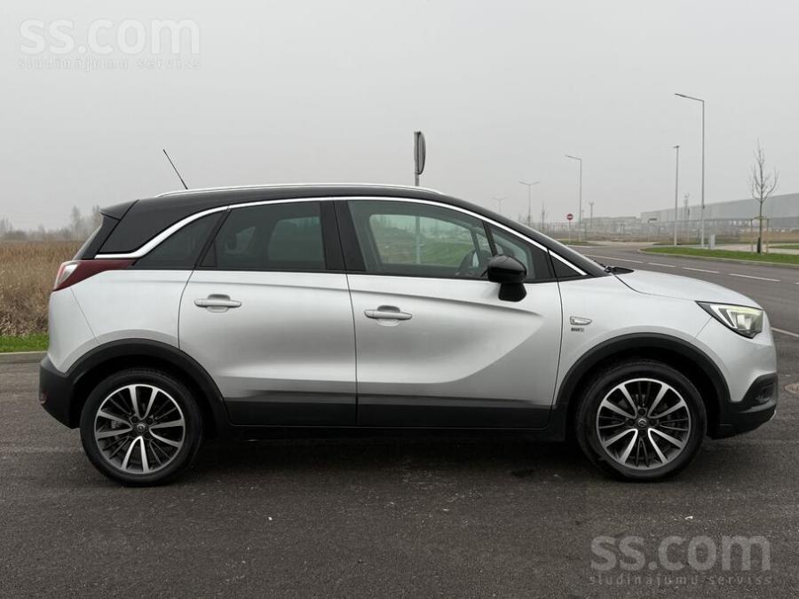 Pelēks Opel Crossland X 2019 Liepāja, ar dzinēja tilpumu 1.20 L un nobraukumu 135 tūkst. km par 10400 €, foto 5 vietnē AUTOMOTO.COM.LV