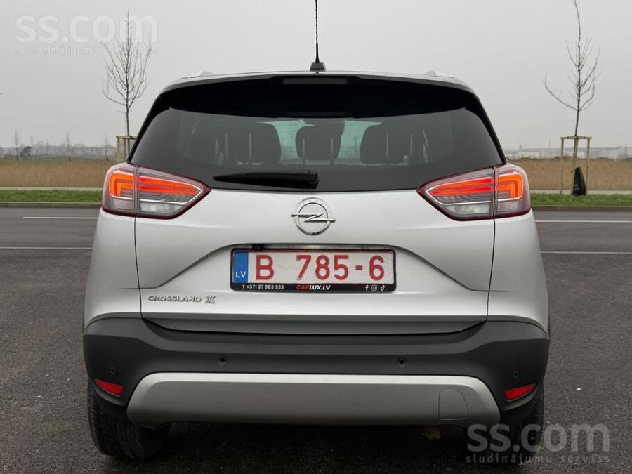 Pelēks Opel Crossland X 2019 Liepāja, ar dzinēja tilpumu 1.20 L un nobraukumu 135 tūkst. km par 10400 €, foto 8 vietnē AUTOMOTO.COM.LV