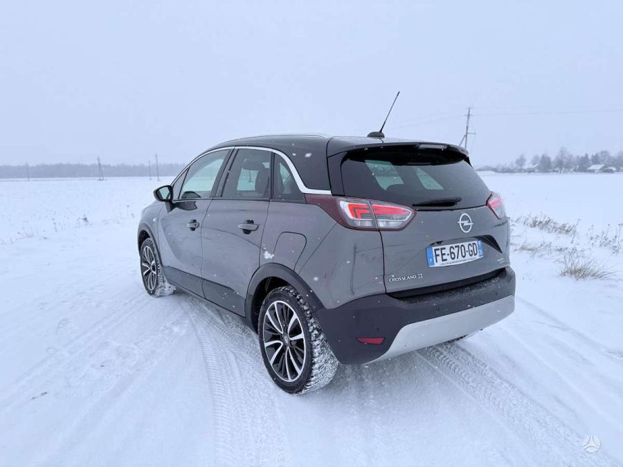 Серый Опель Crossland X 2019 в Шяуляй, объемом двигателя 1.20 л и пробегом 105 тыс. км за 7200 €, фото 15 на AUTOMOTO.COM.LV