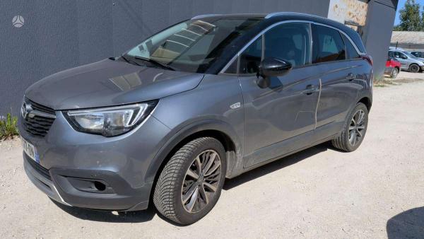 Pelēks Opel Crossland X 2019 Tauragė, ar dzinēja tilpumu 1.50 L un nobraukumu 106 tūkst. km par 7450 €, foto 1 vietnē AUTOMOTO.COM.LV