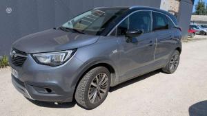 Grey Opel Crossland X 2019 in Taurage, with an engine capacity of 1.50 L and mileage of 106 thousand km for 7450 €, photo  on AUTOMOTO.COM.LV