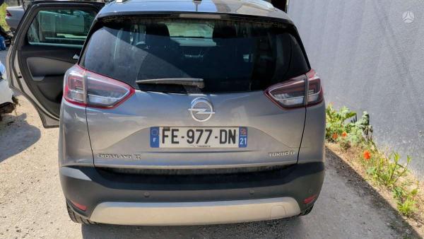 Pelēks Opel Crossland X 2019 Tauragė, ar dzinēja tilpumu 1.50 L un nobraukumu 106 tūkst. km par 7450 €, foto 6 vietnē AUTOMOTO.COM.LV