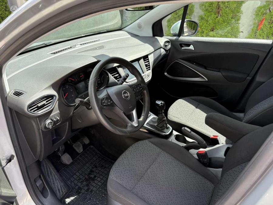 Серый Опель Crossland X 2019 в Мажейкяй, объемом двигателя 1.50 л и пробегом 172 тыс. км за 6500 €, фото 9 на AUTOMOTO.COM.LV