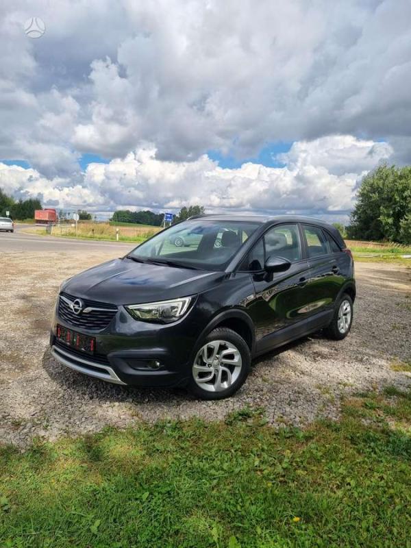 Опель Crossland X 2019 в Пасвалис на AUTOMOTO.COM.LV Серый Опель Crossland X 2019 в Пасвалис, объемом двигателя 1.20 л и пробегом 63 тыс. км за 7700 €, фото 3 на AUTOMOTO.COM.LV
