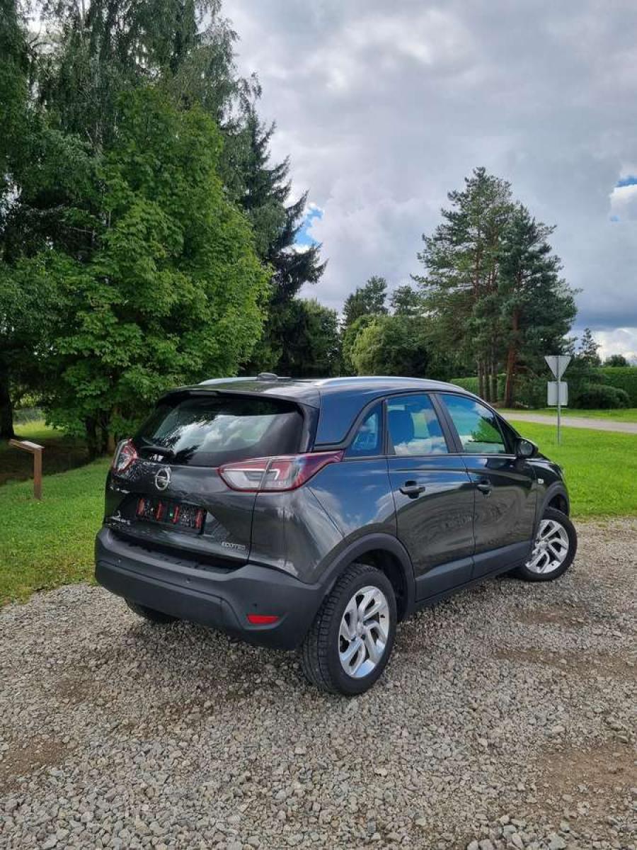 Серый Опель Crossland X 2019 в Пасвалис, объемом двигателя 1.20 л и пробегом 63 тыс. км за 7700 €, фото 4 на AUTOMOTO.COM.LV