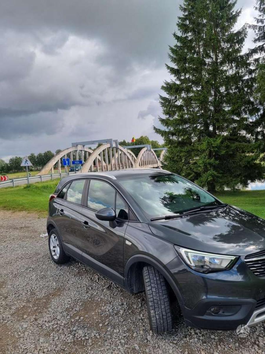 Серый Опель Crossland X 2019 в Пасвалис, объемом двигателя 1.20 л и пробегом 63 тыс. км за 7700 €, фото 5 на AUTOMOTO.COM.LV