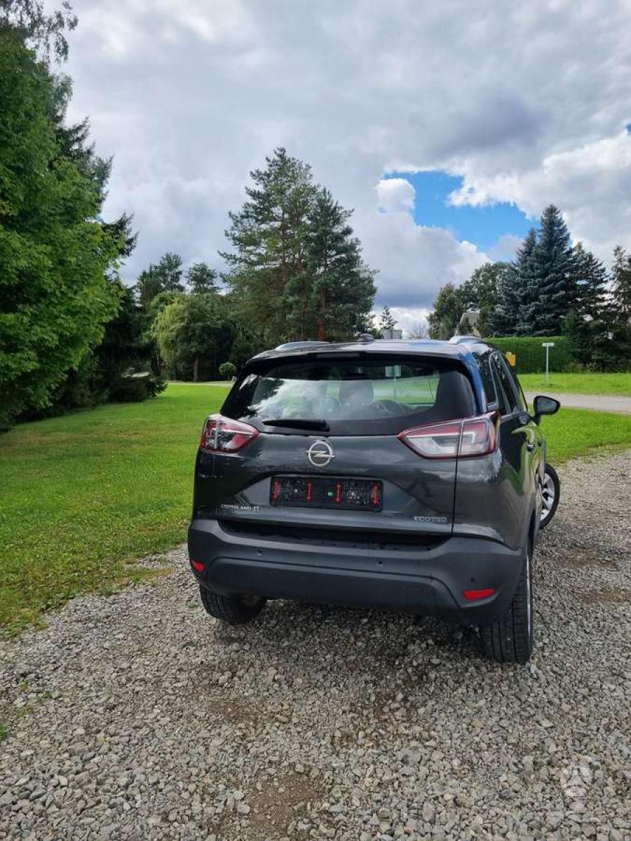 Серый Опель Crossland X 2019 в Пасвалис, объемом двигателя 1.20 л и пробегом 63 тыс. км за 7700 €, фото 6 на AUTOMOTO.COM.LV