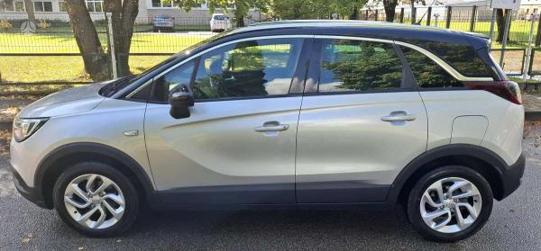 Grey Opel Crossland X 2019 in Taurage, with an engine capacity of 1.50 L and mileage of 229 thousand km for 6300 €, photo 4 on AUTOMOTO.COM.LV