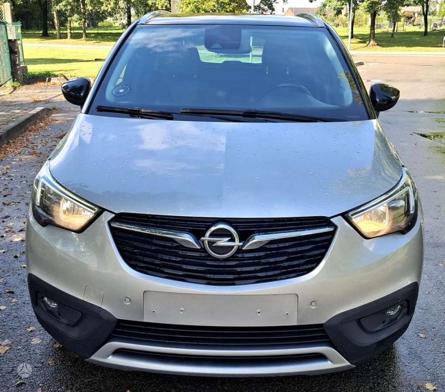 Серый Опель Crossland X 2019 в Таураге, объемом двигателя 1.50 л и пробегом 229 тыс. км за 6300 €, фото 5 на AUTOMOTO.COM.LV