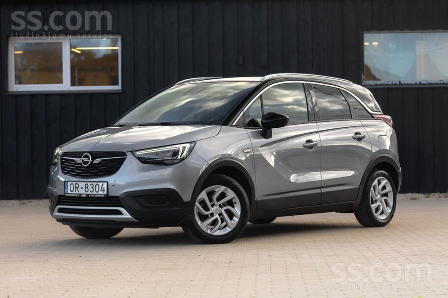 Серый Опель Crossland X 2019 в Елгава, объемом двигателя 1.20 л и пробегом 95 тыс. км за 9900 €, фото 1 на AUTOMOTO.COM.LV