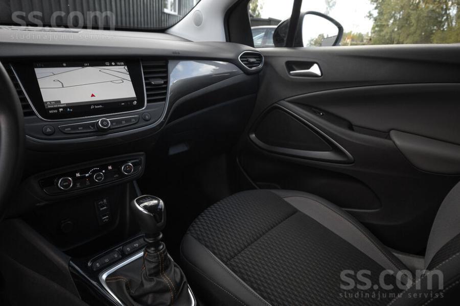 Серый Опель Crossland X 2019 в Елгава, объемом двигателя 1.20 л и пробегом 95 тыс. км за 9900 €, фото 13 на AUTOMOTO.COM.LV