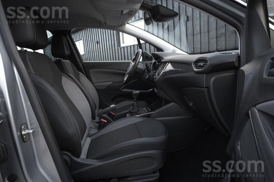 Серый Опель Crossland X 2019 в Елгава, объемом двигателя 1.20 л и пробегом 95 тыс. км за 9900 €, фото 17 на AUTOMOTO.COM.LV